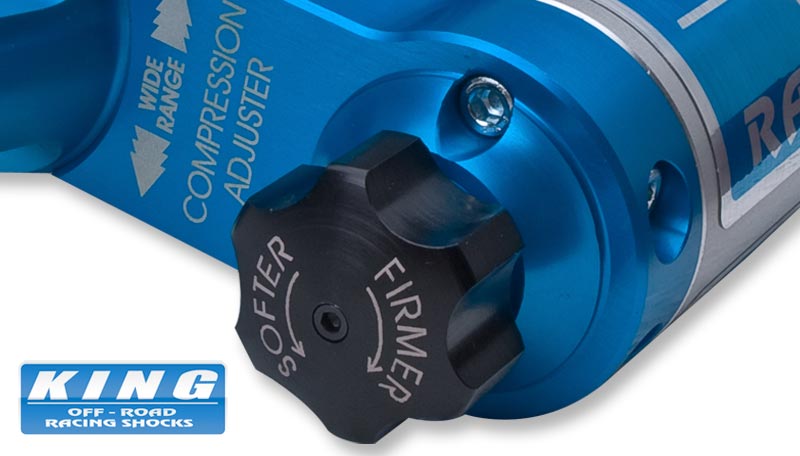 UTV Adjustable Performance Series Bolt-on Shock Kits from King ...