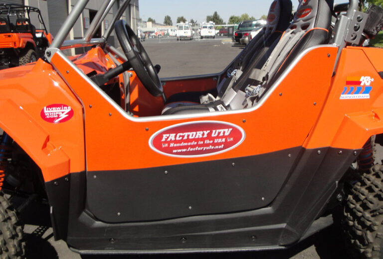 Factory UTV introduces RZR 170 Doors - UTVWeekly.com | Conquer the ...