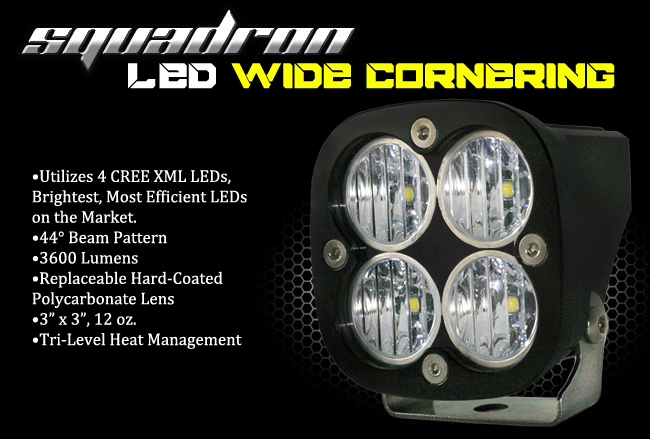 Baja Designs Squadron Wide Cornering Light And Kit - UTVWeekly.com ...