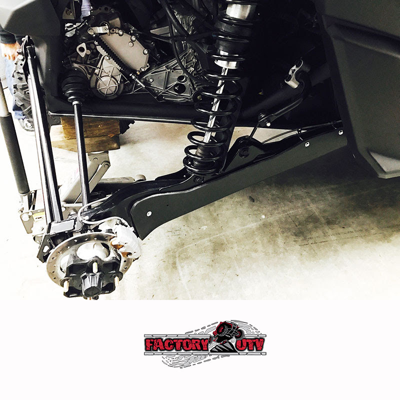 Factory UTV Can-Am X3-XRS UHMW Trailing Arm Guards - UTV Weekly : UTV ...